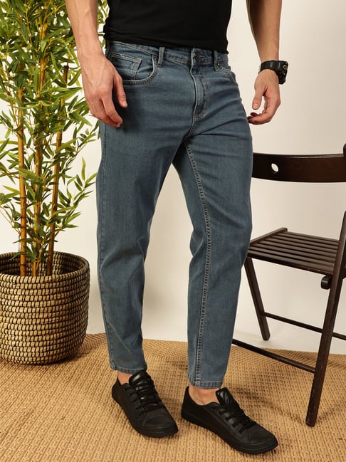 Thomas Scott Jeans for Men in Mid Blue