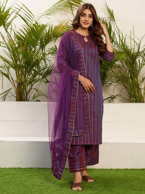 Women's Clothing Ethnic Wear Suits by Skylee