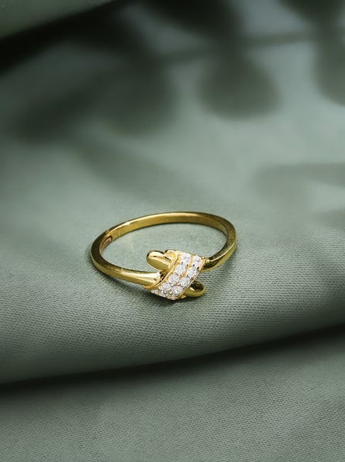 Buy 916 gold ring for girl Factory Sale 15 Ladies Ring Design 916 Gold Ring