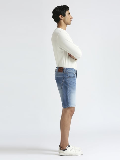 Pepe Jeans Shorts for Men in Light Blue