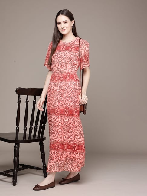 Women's Clothing Label Ritu Kumar Western wear Dresses with Viscose ...