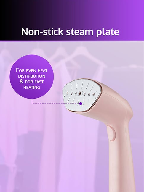 Buy Pigeon by Stovekraft Handheld Garment 1200W Steamer (Pink) Online ...