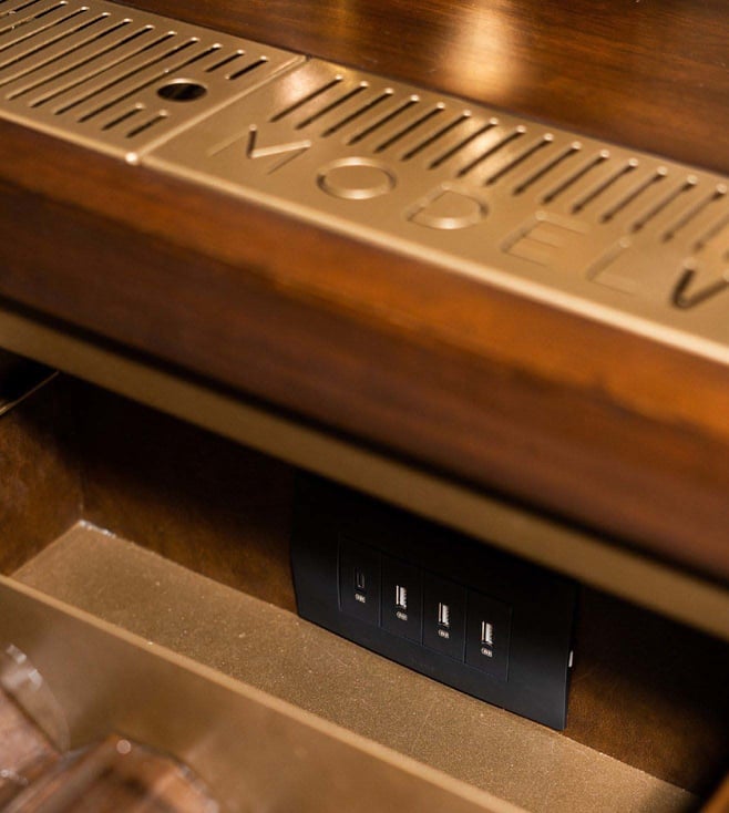 Buy HAUS OF BARS by SpeedX Model V Premium Smart Home Bar Cabinet ...