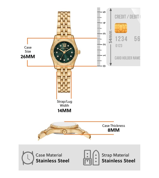 Buy Michael Kors MK4842 Lexington Analog Watch for Women Online @ Tata ...