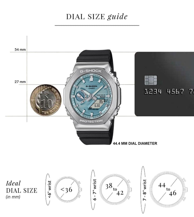 Buy Casio G-Shock GBM-2100A-1A2DR Blue -Men Watch G1582 Online @ Tata ...