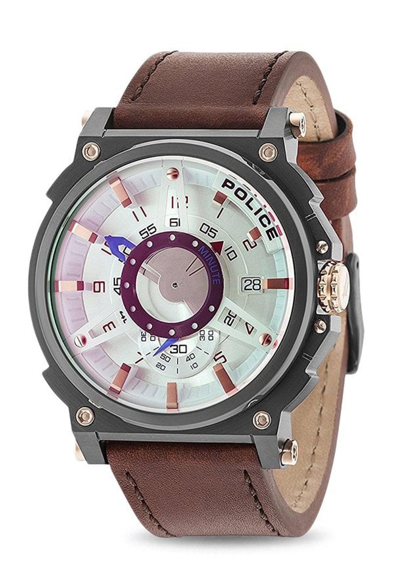 Police PL15048JSU04 Analog Watch for Men-Police-Watches-TATA CLIQ