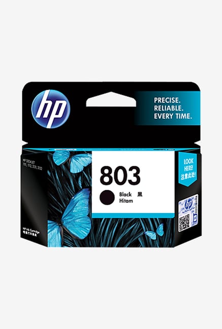Buy HP 803 Black Original Ink Cartridge (F6V21AA) online at TATACLiQ.com