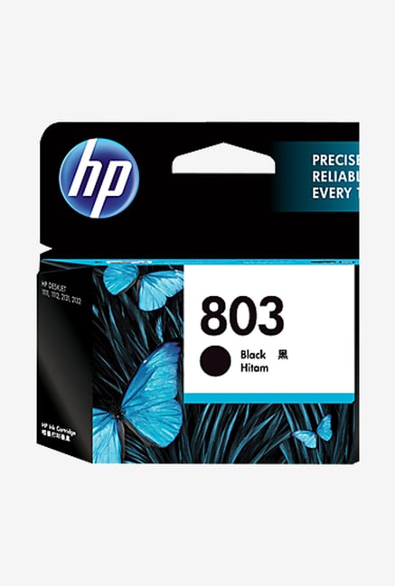 Buy HP 803 Black Original Ink Cartridge (F6V21AA) online at TATACLiQ.com