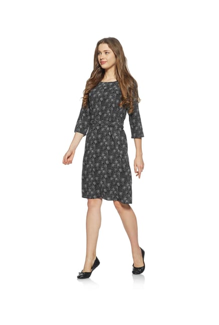 Buy Zudio Black Sofia Dress Online at Best Prices | Tata CLiQ