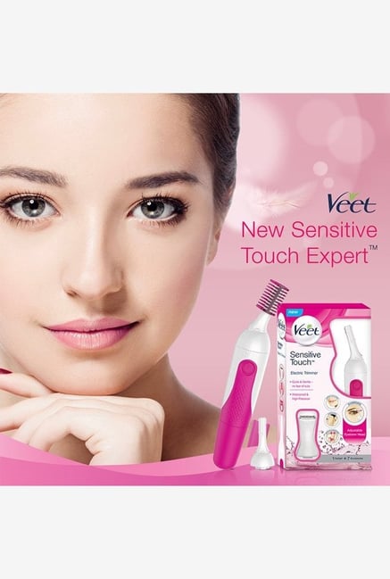 Buy Veet Sensitive Touch Expert Electric Trimmer for Women (Pink ...