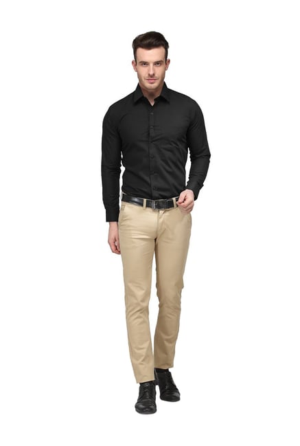 Hancock Men Shirts in Cotton Rich
