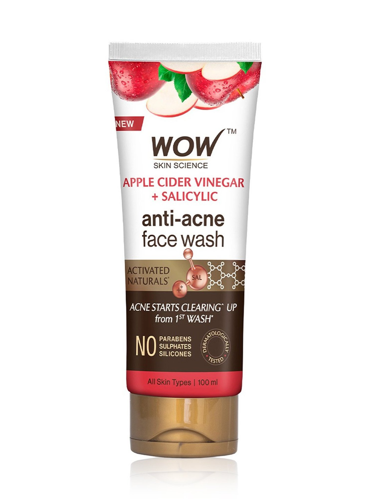 Wow apple cider vinegar face wash store