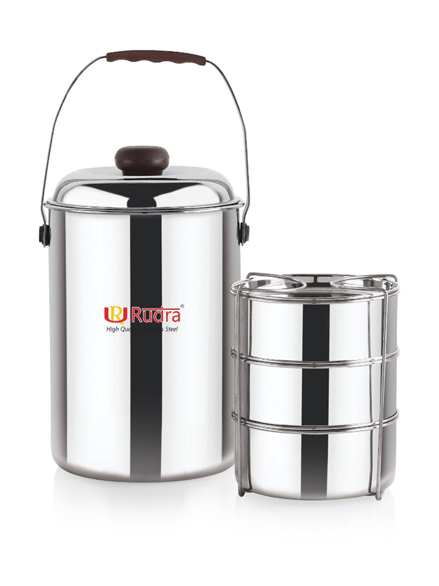 Rudra Maximist Stainless Steel Insulated Tiffin - 3 Cups