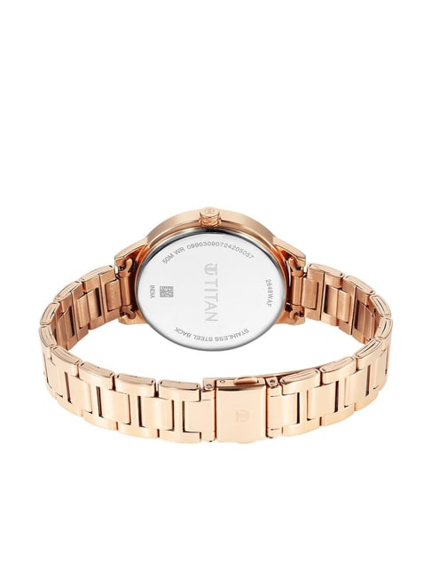 Titan 2648WM08 Razzle Dazzle Phase 1 Analog Watch for Women