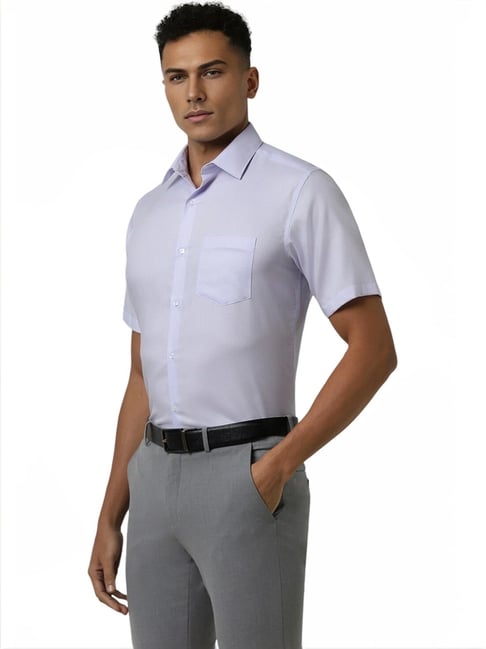 Shirts by Van Heusen in Purple for Men