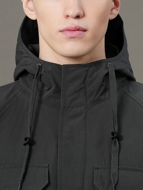 Dark Olive Jackets by Red Tape for Men