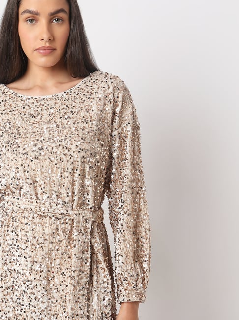 Women's Clothing Beige Dresses for Western wear by Vero Moda