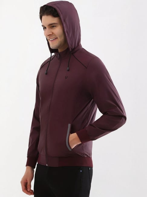 Jackets by Allen Solly in Purple for Men