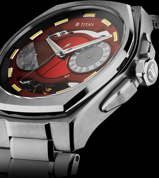 Buy Titan 10029TM01 Stellar 2.0 Limited Edition Automatic Watch for Men ...