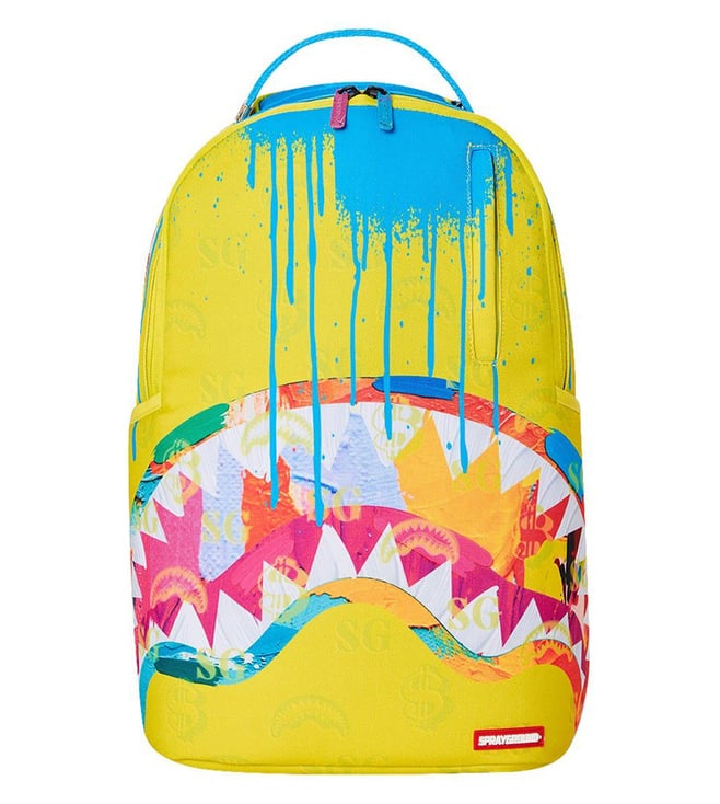 SPRAYGROUND Yellow PAINT PROBLEMS Limited Edition EUPHORIC CURRENCY ...