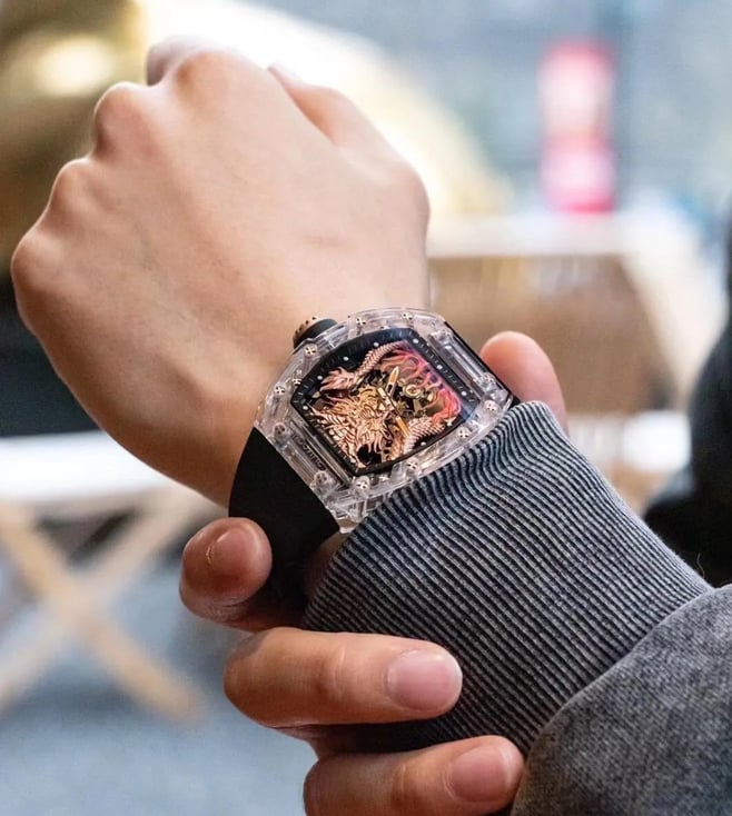 Buy Cronus Art CM001-058 Dragon Analog Watch For Men Online @ Tata CLiQ ...