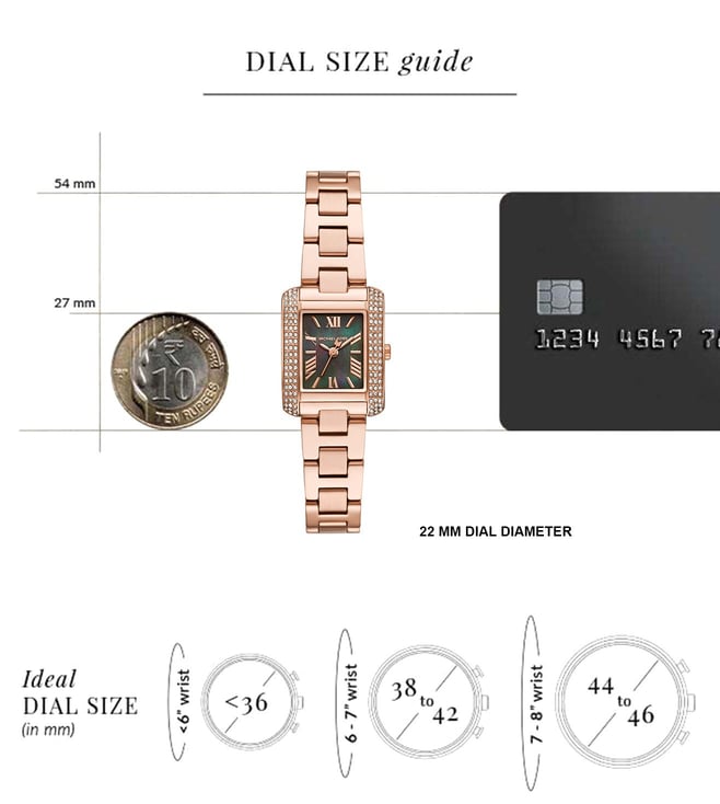 Buy Michael Kors MK4868 Emery Analog Watch for Women Online @ Tata CLiQ ...