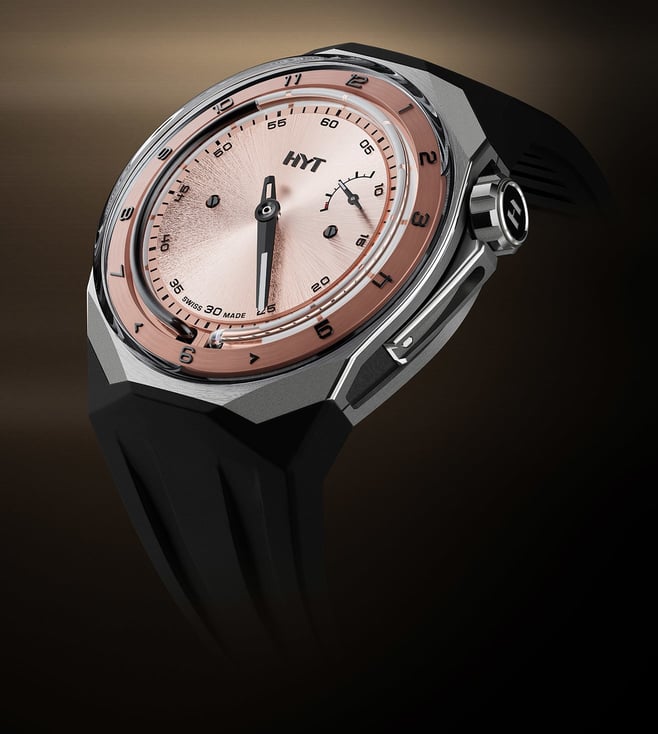 Buy T1 Titanium Salmon Unisex Watch Online @ Tata CLiQ Luxury