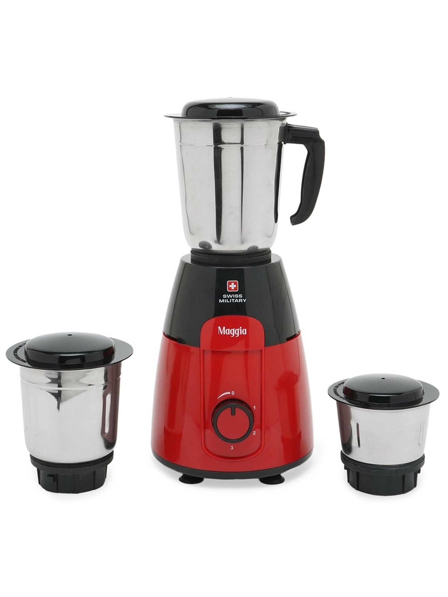Swiss Military Red 1750 ml Mixer Grinder
