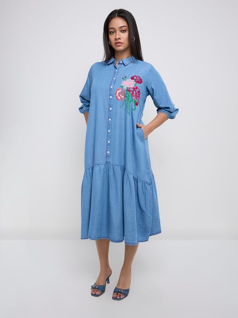 Women's Clothing Ethnic Wear Ethnic Dresses by Diza