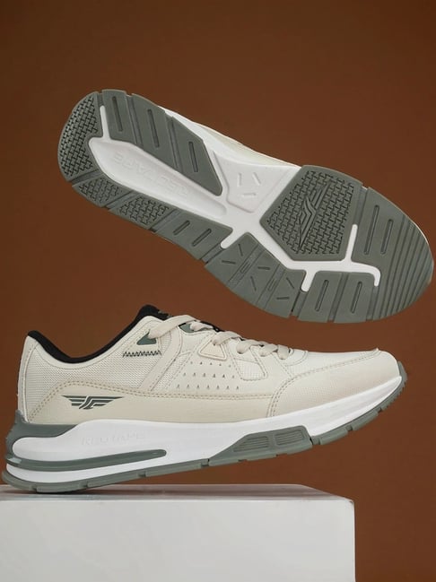 Red Tape Men's Hustle Collection Beige Running Shoes - Price History