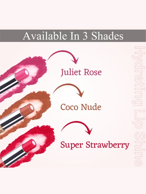 Matt Look Balm Queen Hydrating Lip Shine Super Strawberry-01 - 2.7 gm