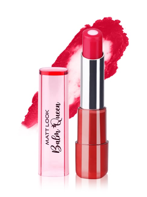 Matt Look Balm Queen Hydrating Lip Shine Super Strawberry-01 - 2.7 gm