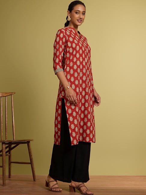 Women's Clothing Taneira Ethnic Wear Kurtis & Kurtas with Cotton Fabric