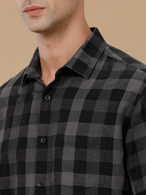 Linen Club Men Shirts in Linen Blend