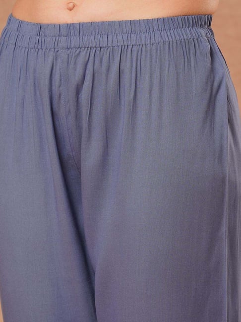 Women's Clothing Blue Suits for Ethnic Wear by Fashor