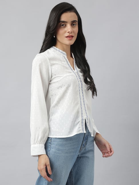Women's Clothing Latin Quarters Western wear White Tops and T-shirts