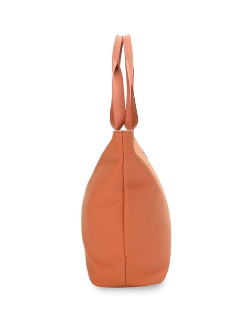 Puma Rust Solid Tote Handbag