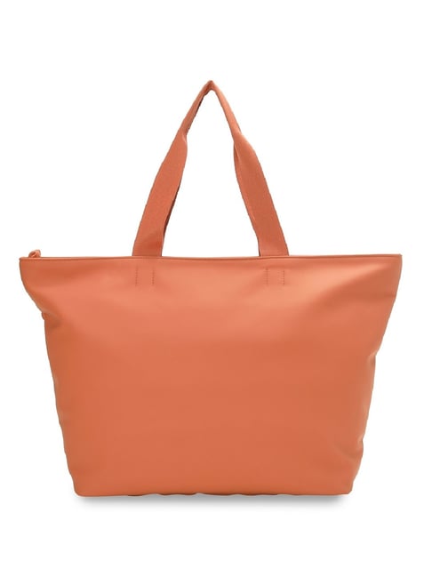 Puma Rust Solid Tote Handbag
