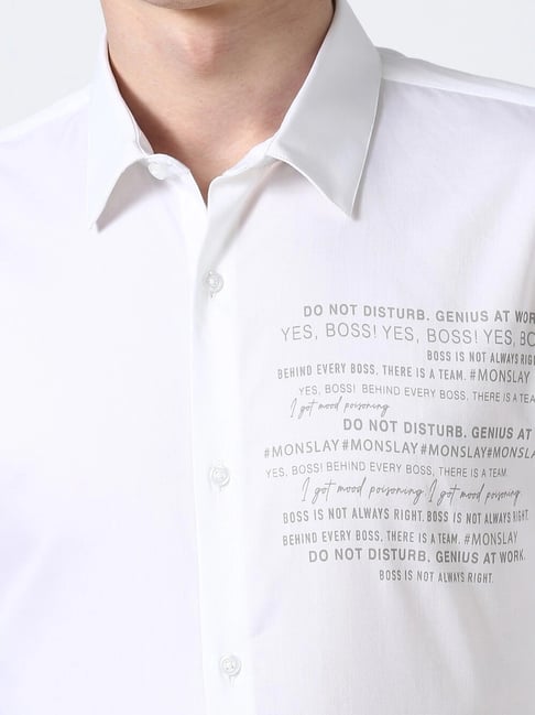 Peter England Shirts for Men in White