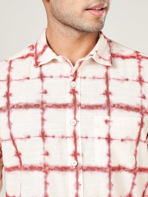 Urban Ranger by Pantaloons Men Shirts in Cotton Linen