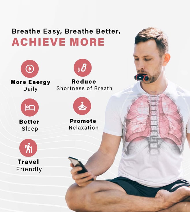 Buy Airofit Pro Smart Breathing Trainer Online @ Tata CLiQ Luxury