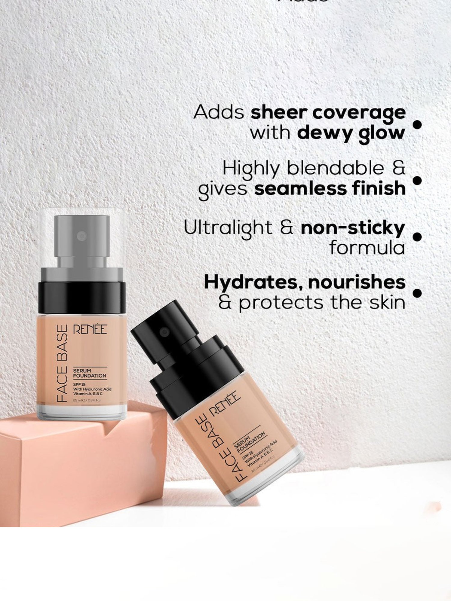 RENEE Face Base Serum Foundation 09 Fancy - 25 ml