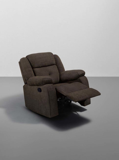 Sleepyhead RX7 Egyptian Brown Fabric Rocking & Revolving Single Seater ...