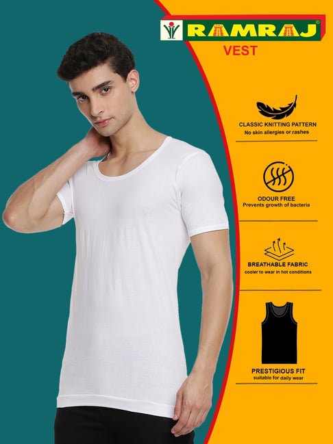 Ramraj Men Vests in Cotton