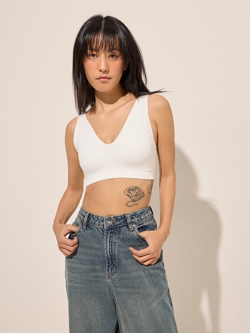 Women's Clothing Superstar Inner & Nightwear White Bras