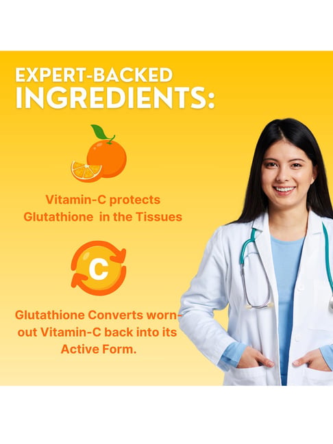 Nutrabud Glutathione Vitamin C Effervescent Tablets - 20 Pcs