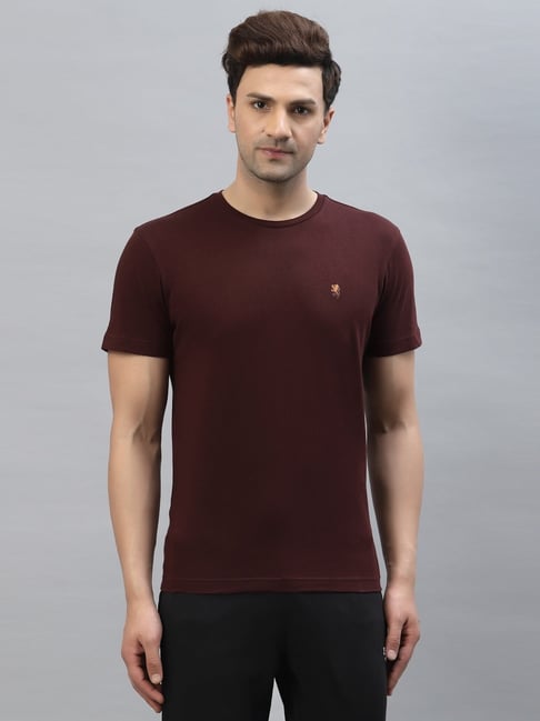 Red Tape Men T-shirts & Polos in Maroon