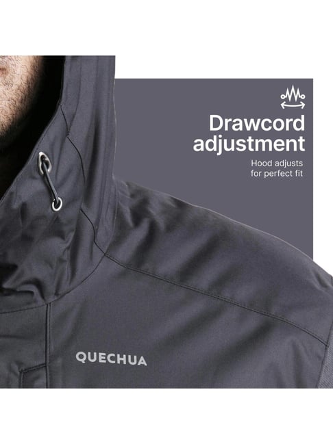 QUECHUA By Decathlon Jackets for Men in Black