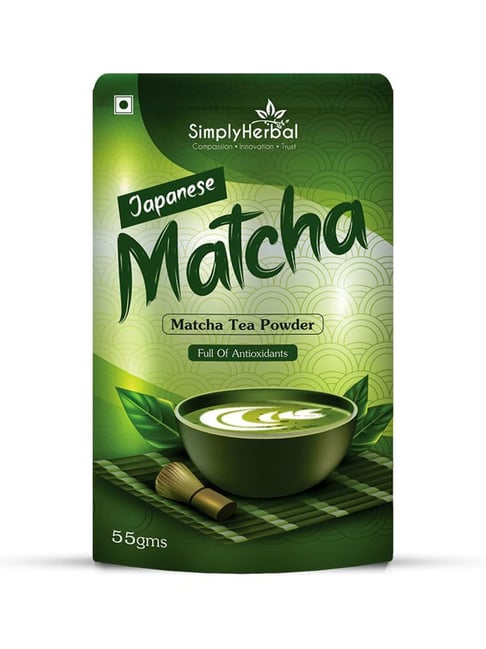 Simply Herbal Japanese Matcha Green Tea Powder - 55gm