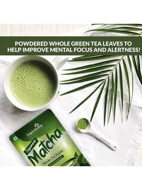 Simply Herbal Japanese Matcha Green Tea Powder - 55gm